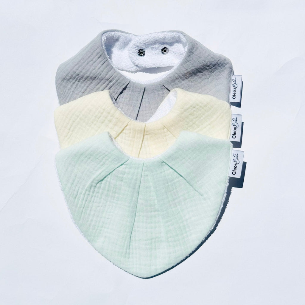 Waterproof Bib Pack Classic or Bandana - Breezy Botanicals – CLEO & BEBE