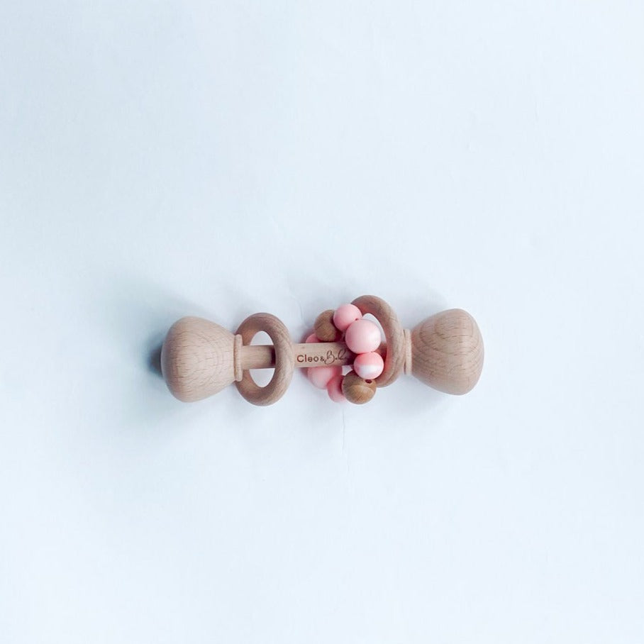 Sensory Baby Rattles 4 Colours – CLEO & BEBE