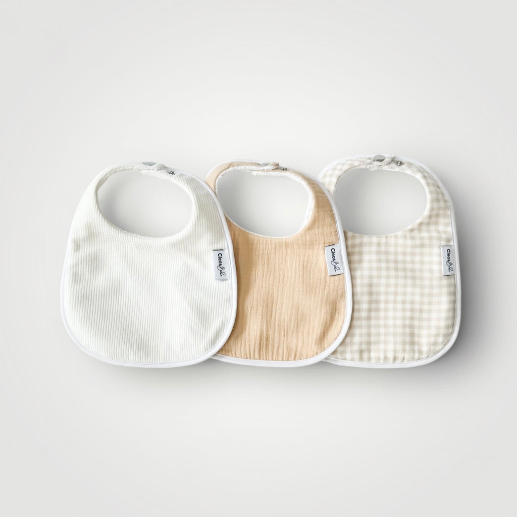 Waterproof Bib Pack Classic or Bandana - Gingham Glow – CLEO & BEBE