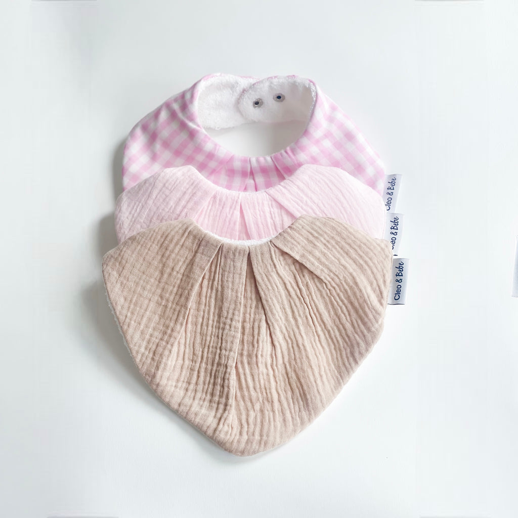 Waterproof Bib Pack Classic or Bandana - Blossom Breeze – CLEO & BEBE